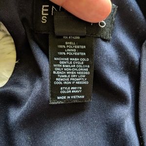 Enfocus Studio | Dresses | Enfocus Studio Navy Blue Dress | Poshmark